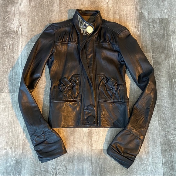 Mike & Chris | Jackets & Coats | Mike Chris Customised Leather Jacket ...